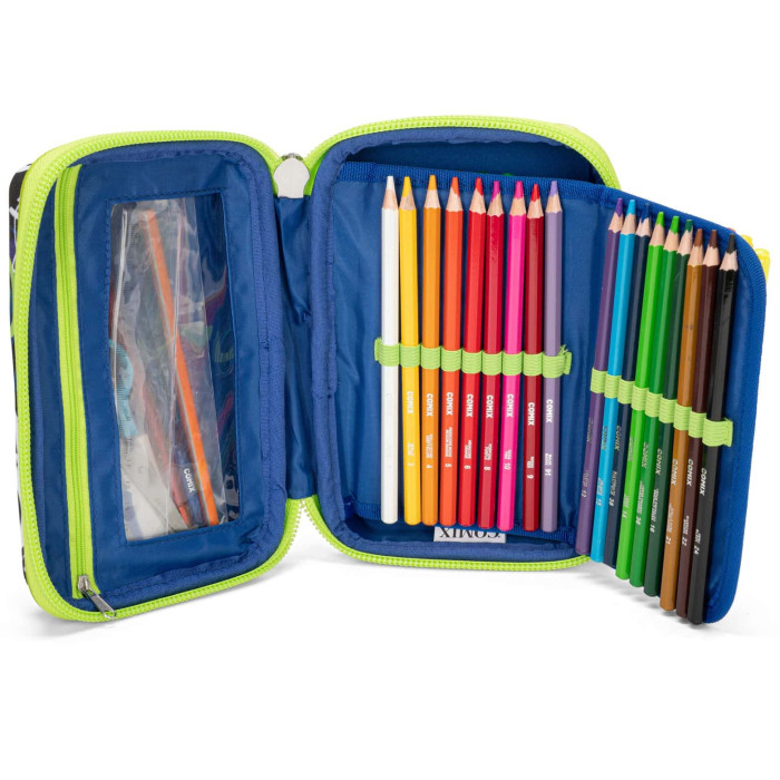 Astuccio Corredo Maxi Zip Comix Bright Boy – Edicartolando