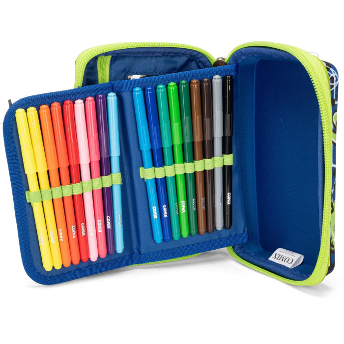 Astuccio Corredo Maxi Zip Comix Bright Boy – Edicartolando